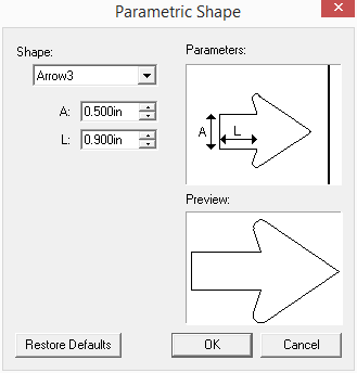Parametric Shapes